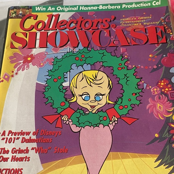 Other | Collectors Showcase Magazine With Cartoon Cover 2 X | Poshmark
